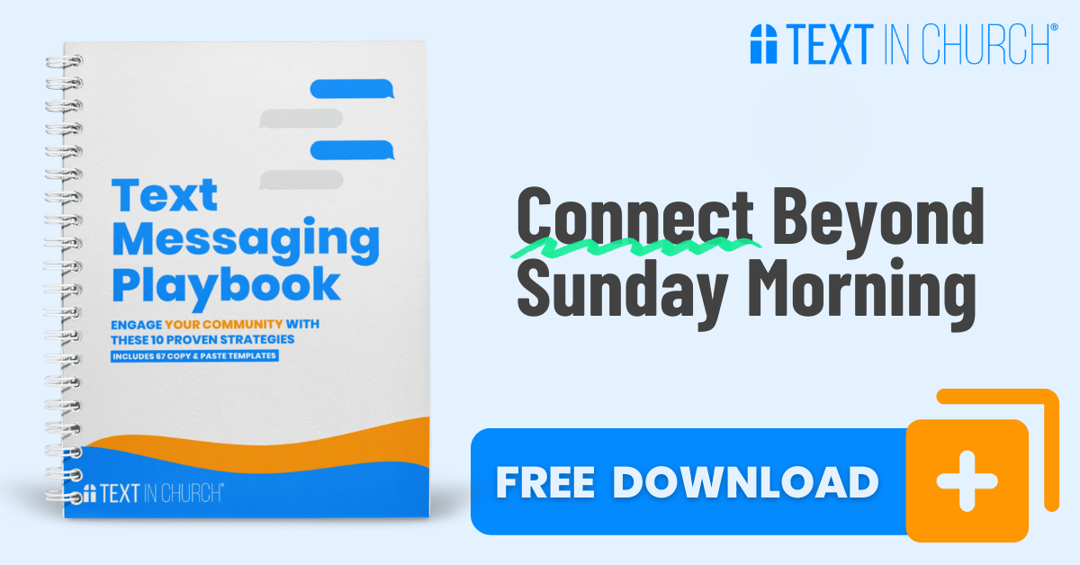 Text Messaging Playbook by Text In Church
